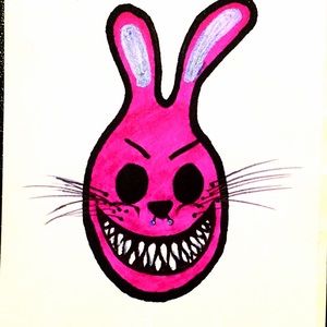 Wall Decor | Happy Evil Critter Sticker | Poshmark